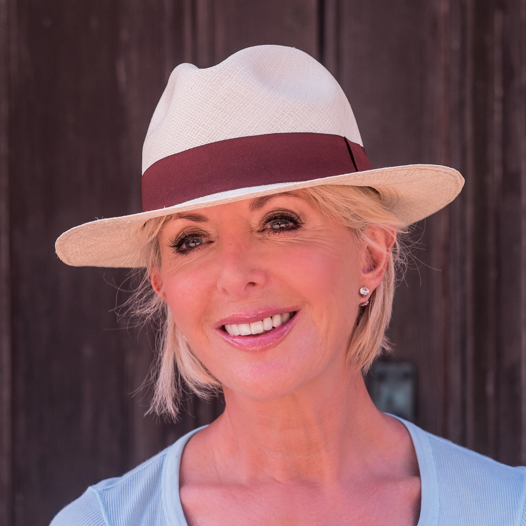 The Classic - Fedora Panama Hat (Natural) – Borges & Scott