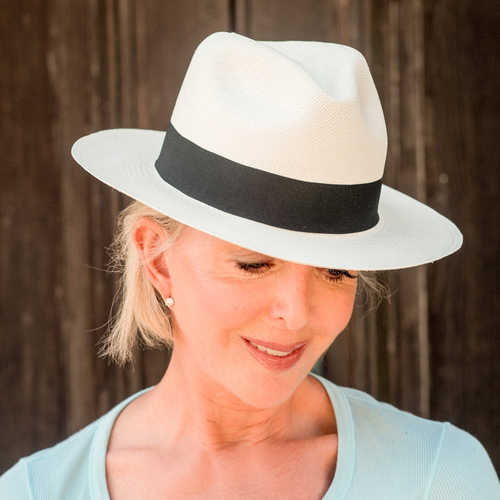 Classic Ladies Hats | Women's Fedora Panama Hat | Borges & Scott